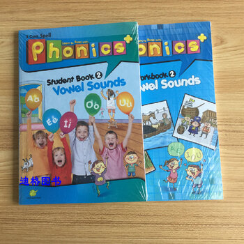 新版super phonics+2少儿英语自然拼读phonics发音教材