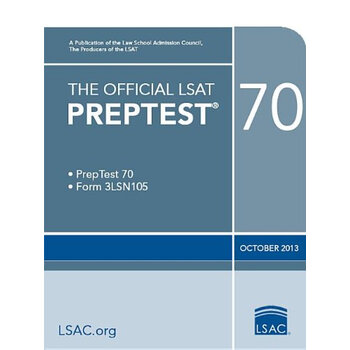 【】The Official LSAT Preptest 70