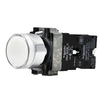 【施耐德电气XB2BW31M1C】施耐德电气 XB2B 白色 金属 按钮 XB2BW31M1C LED型平头按钮【行情 报价 价格 评测】-京东