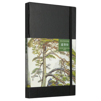祝大年艺术笔记系列：迎客松