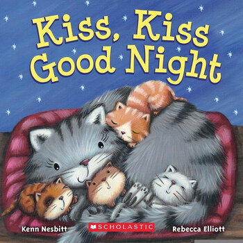 Kiss, Kiss Good Night Board Book