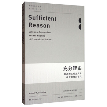 现代政治经济学·前沿译丛·充分理由：能动的实用主义和经济制度的含义