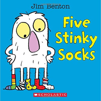 Five Stinky Socks : A Counting Board Book