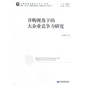 并购视角下的大企业竞争力研究/中国管理创新前沿系列