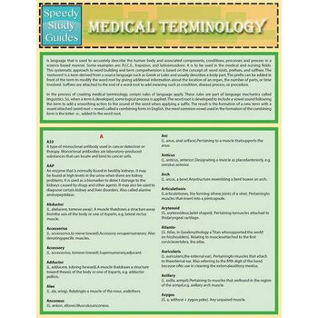 【】Medical Terminology