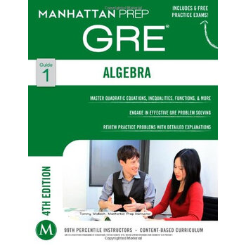 【】Algebra GRE Strategy Guide, 4th