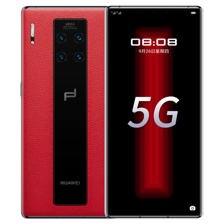 华为mate30 rs保时捷版5g版手机 瑞红 12G+512G 全网通【图片 价格 品牌 报价】-京东