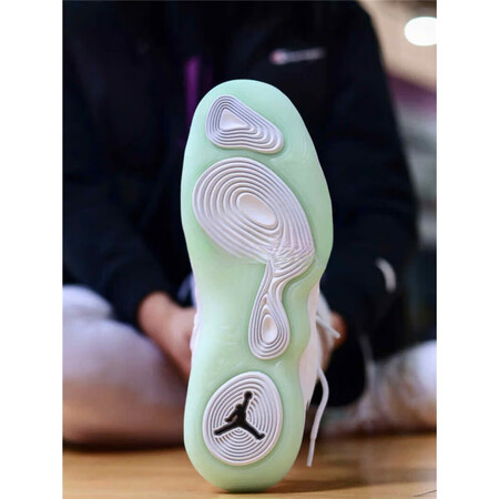 耐克（NIKE）官方 AJ Super Fly 2017男子低帮实战篮球鞋 AJ2664 AR0038 白绿AJ2664-117 坚持 41 ...