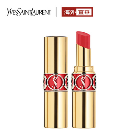 【圣罗兰16】法国 圣罗兰YSL 口红 莹亮纯魅唇膏（金管圆管）4.5g 16 糖果女孩 西柚色【行情 报价 价格 评测】-京东