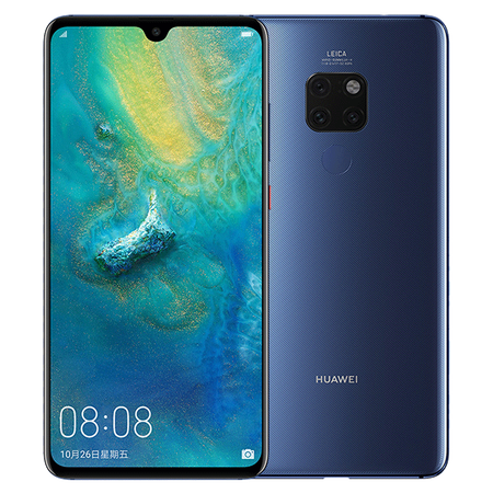 【已验机】华为（HUAWEI）mate20 麒麟980 AI智能芯片全面屏超微距影像超大广角 宝石蓝 6G+64G【图片 价格 品牌 报价】-京东