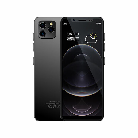 天语（K-TOUCH）M17迷你mini全面屏袖珍备用安卓学生全网通4G智能小手机双卡双待 亮黑色 2GB+16GB【图片 价格 品牌 报价】-京东