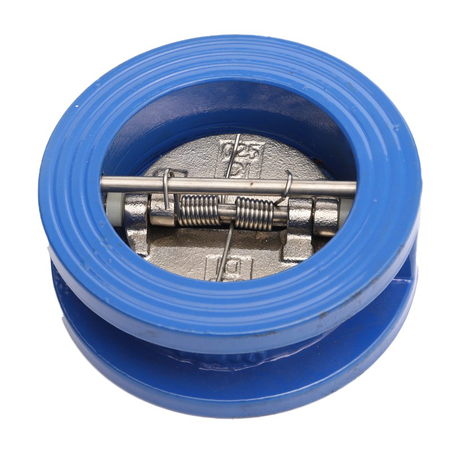 润华年蒙尚鸿定制DH77X-16对夹止回阀 球墨不锈钢板蝶形止回阀 蝶式逆止 DN80球墨板不锈钢板【图片 价格 品牌 报价】-京东