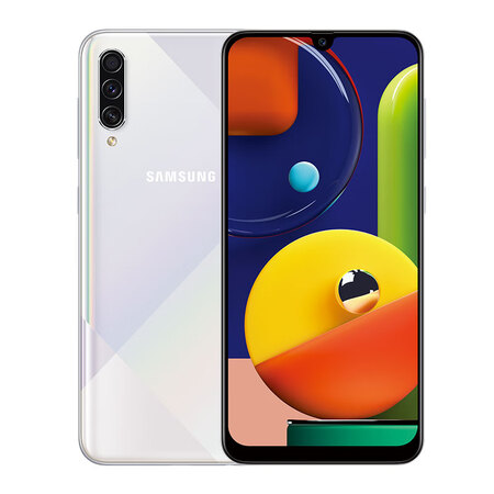 【三星Galaxy A50s】三星 Galaxy A50s （SM-A5070）高光白 6GB+128GB 4800万后置三摄 光学屏下指纹 ...