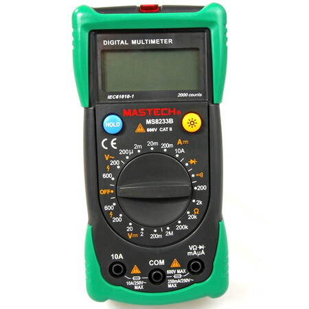 【华仪MS8233B】华仪（MASTECH）MS8233B万用表数字掌上型仪器仪表【行情 报价 价格 评测】-京东