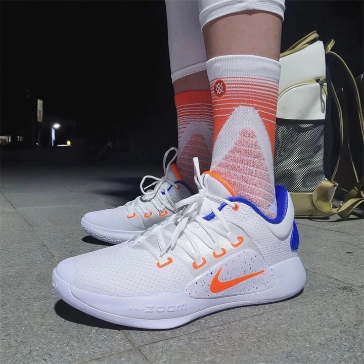 耐克（NIKE）男鞋HyperDunk X HD 2018约基奇高帮防滑耐磨实战运动篮球鞋 FB7163-181白橙蓝 40.5 (255mm ...