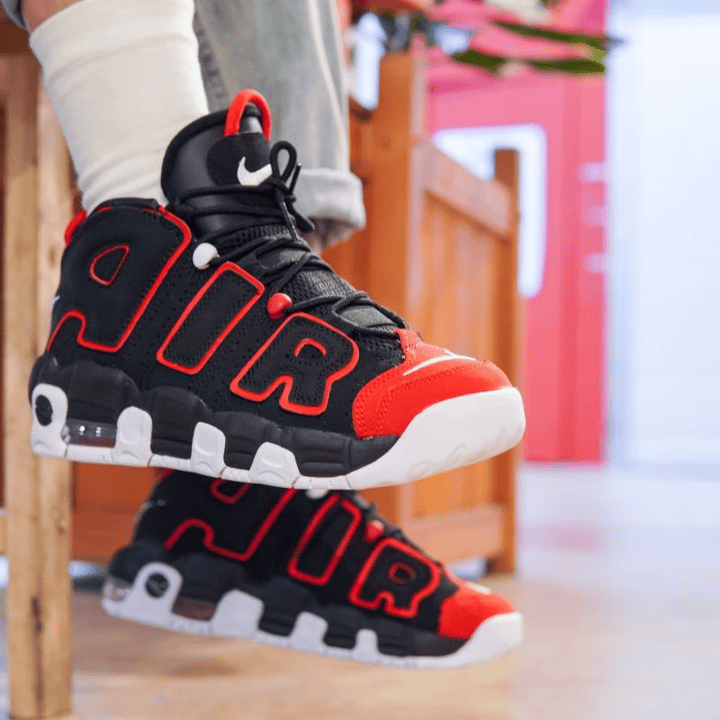 耐克（NIKE）AIR MORE UPTEMPO (GS) 大童皮蓬复古青少年男女篮球鞋 FB1344-001 36【图片 价格 品牌 报价】-京东