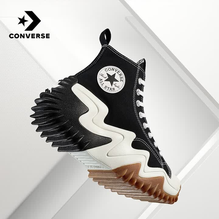 【匡威171545】匡威（Converse）高帮帆布鞋女 ONE STAR 厚底休闲鞋子 增高运动鞋 171545 35【行情 报价 价格 ...
