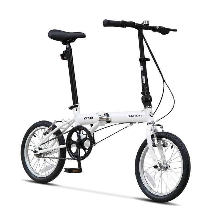 【大行KT610】大行（DAHON）折叠自行车16英寸YUKI超轻迷你便携男女式通勤单车KT610 白色【行情 报价 价格 评测】-京东