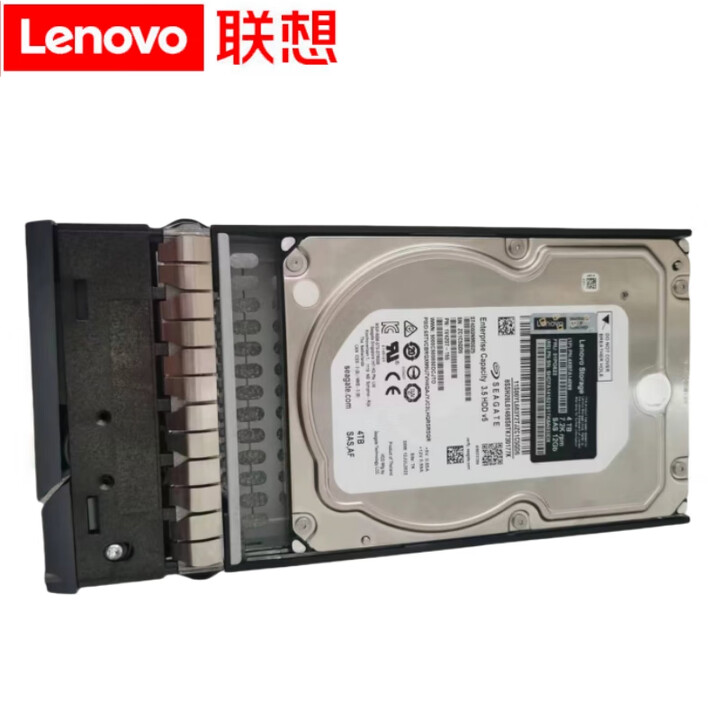 联想（lenovo）ThinkSystem DE系列存储硬盘磁盘阵列扩展柜企业级硬盘模块 8TB 3.5英寸大盘 4XB7A14101【图片 ...