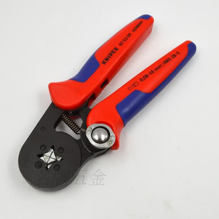 凯尼派克（KNIPEX）欧式端子四边六方压线钳 975304 975314 9753 975304四方头【图片 价格 品牌 报价】-京东