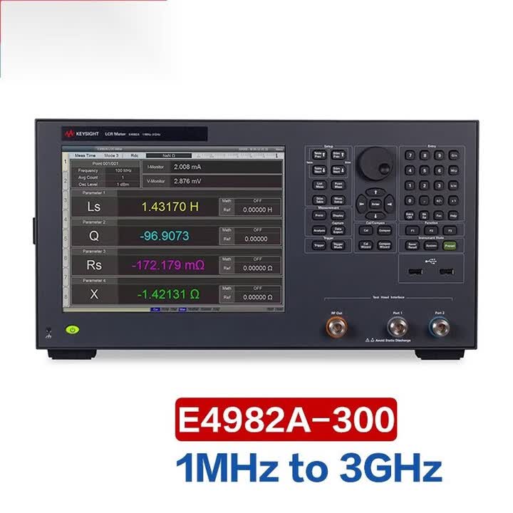 是德科技Keysight数字电桥LCR电容表高频E4982A安捷伦Agilent E4982A-300 1 MHz to 3 GHz【图片 ...