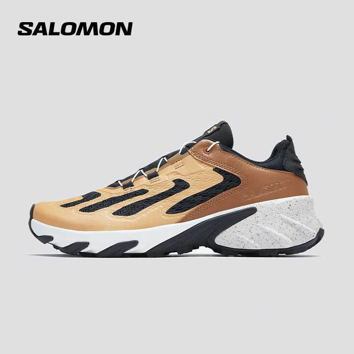 萨洛蒙（Salomon）男女款 城市轻户外舒适透气潮流穿搭休闲运动鞋 SPEEDVERSE PRG 橡胶色 471503 8 (42)【图片 ...