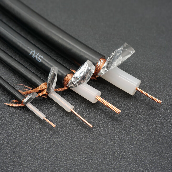 同轴电缆SYV50-2\/50-3\/50-5\/50-7\/50-9屏蔽线馈线监控线 视频电线 SYV 50-12 拆零/1米【图片 价格 品牌 报价】-京东