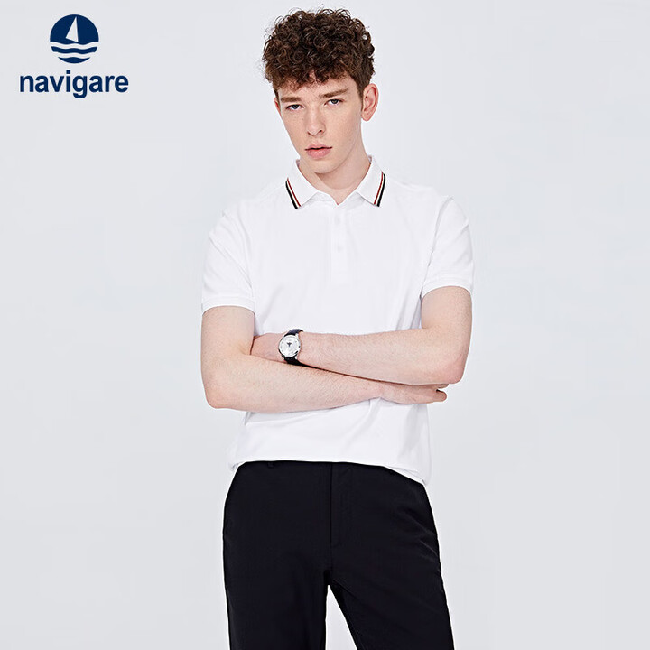 【Navigare1325523535】Navigare意大利小帆船短袖POLO衫男速干翻领夏装1325523535 漂白 S/46 【行情 ...