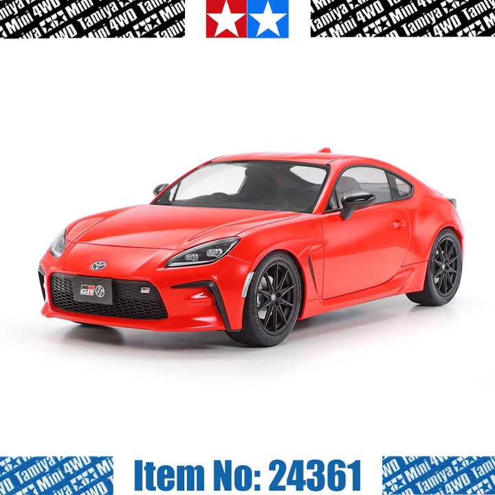 田宫（TAMIYA）1/24跑车TOYOTA丰田汽车方程式赛车系列拼装车模仿真模型摆件礼物 1/24GR86（带引擎内构）24361【图片 ...