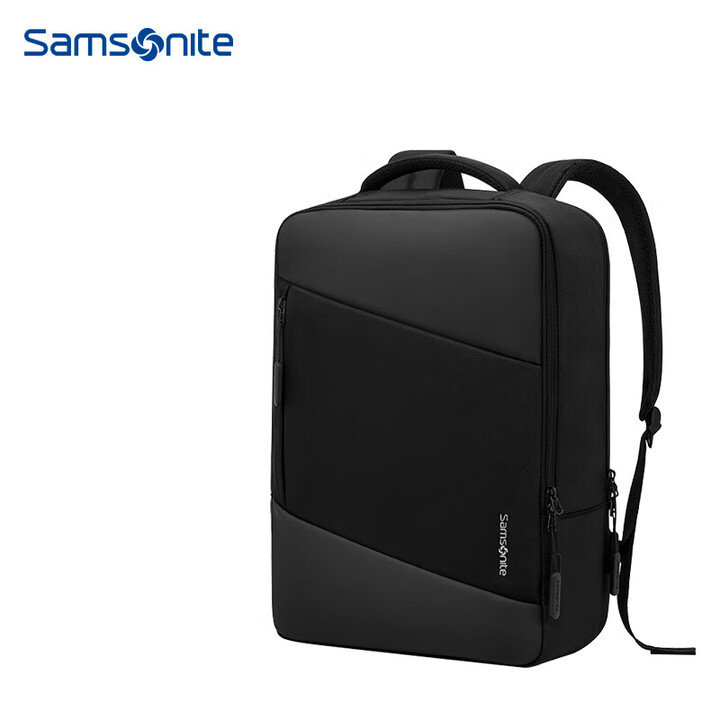 【新秀丽（Samsonite）BT6】新秀丽（Samsonite）简约商务双肩电脑包 BT6*09001 黑色 15.6英寸【行情 报价 价格 ...