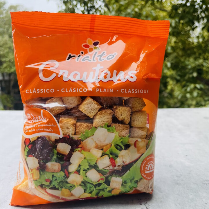 红允rialto biscottina葡萄牙丽爱哆面包干面包丁拌沙拉奶酪番茄 原味75g面包丁【图片 价格 品牌 报价】-京东