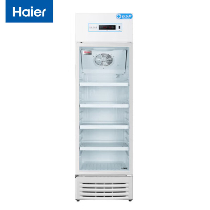 【海尔HYC-310S】海尔（Haier）310升立式2-8℃药品冷藏箱 立式单温风冷展示冰柜 医药GSP单门保鲜冷柜HYC-310S【行情 ...