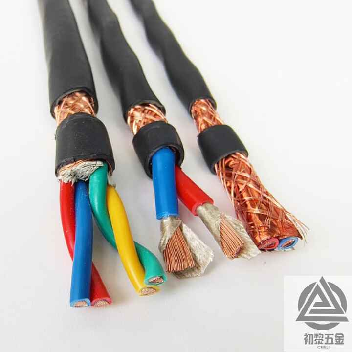 XMSJ国标WDZN-RVSP1/1.5/2.5低烟无卤双绞屏蔽线 RYJSP耐火软电缆电线 国标WDZN-RVVSP4X1.0平方【图片 价格 品牌 报价】-京东