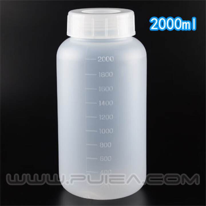 PP塑料大口试剂瓶2000ML耐高温2L刻度瓶广口瓶亚速旺半透明瓶b1【图片 价格 品牌 报价】-京东
