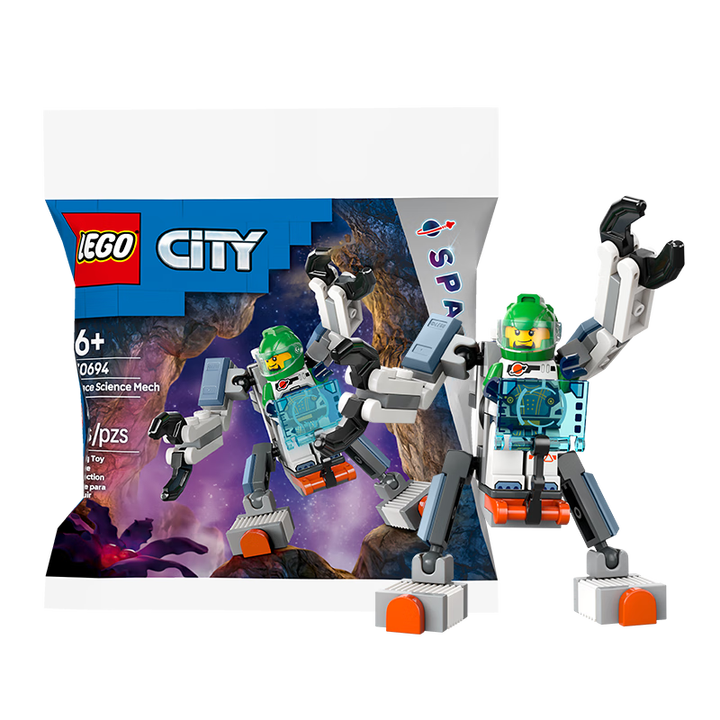 【乐高30694】乐高（LEGO）积木30694太空科学探索机甲非卖品不可售【行情 报价 价格 评测】-京东