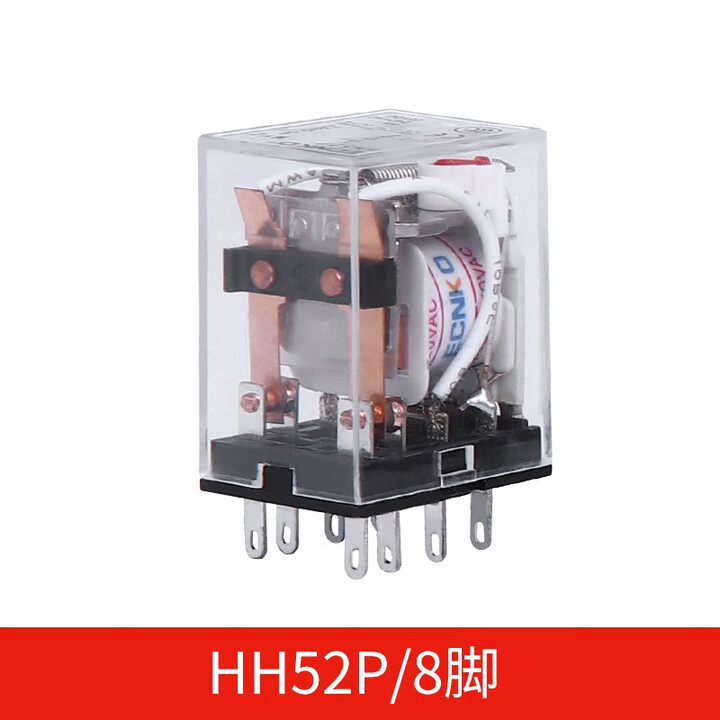 施耐德电气HH52P/53P/54P/62P/63P/64P小型中间继电器LY/MY/2NJ/3 HH52P(两开两闭)不带底座 DC24V【图片 价格 品牌 报价】-京东