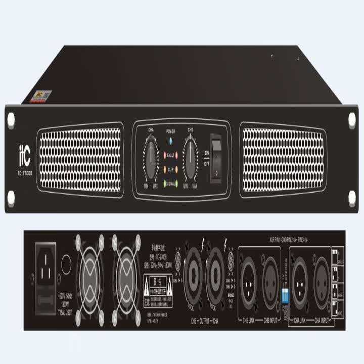 【itc TC-2700B】itc 会议音视频工程类产品 功放 TC-2700B【行情 报价 价格 评测】-京东