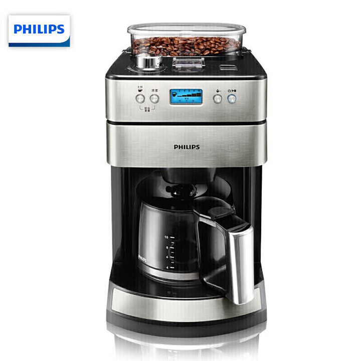 【飞利浦HD7751/00】飞利浦（PHILIPS）美式咖啡机 豆粉两用 现磨一体 带咖啡豆研磨功能 HD7751/00 支持一件代发【行情 ...