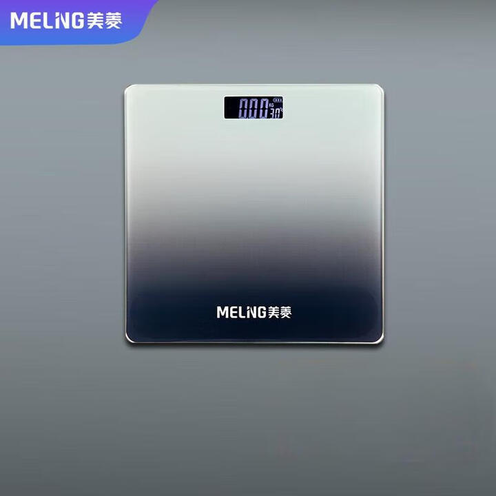 【MELNG美菱ML-EB5680B】MELNG美菱体重秤 家用精准减肥辅助用体重秤 充电称重款 渐变黑 ML-EB5680B【行情 报价 ...
