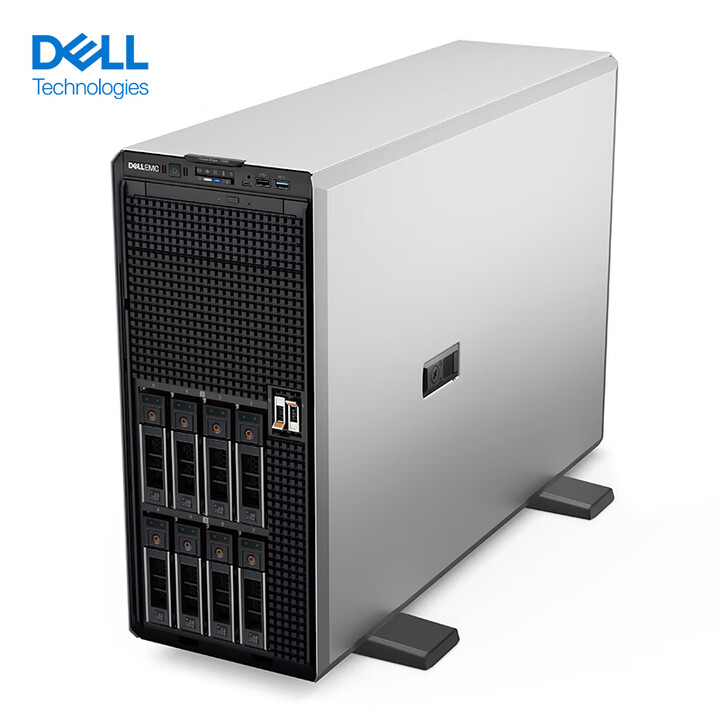 戴尔（DELL）塔式GPU高性能计算服务器主机 T550 金牌5318Y*2/32G*2/480G SSD/H755/1400W*2/导轨 ...