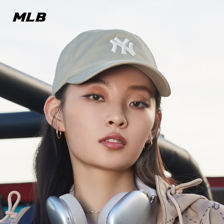 MLB官方 KARINA同款男女户外百搭韩系软顶棒球帽鸭舌帽秋冬CP66 纽约洋基队/沙棕色（白标） 均码【图片 价格 品牌 报价】-京东