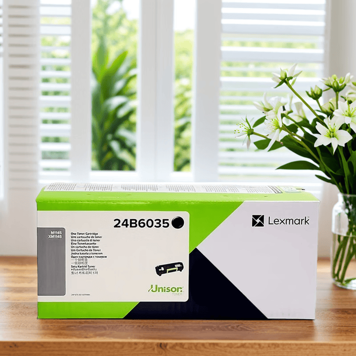 利盟（Lexmark）原装利盟24B6035粉盒24B6040硒鼓XM1145 M1145打印机墨盒成像鼓 原装利盟24B6035墨粉盒 ...