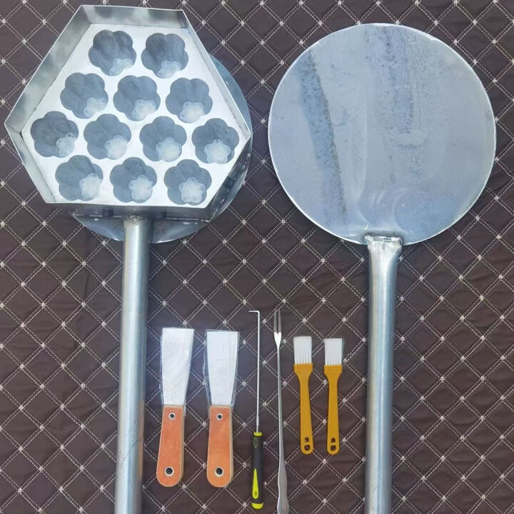 赛乐透19头梅花糕模具商用摆地摊机器12头7头梅花糕工具锅苏州台州炉子 银色12寸【图片 价格 品牌 报价】-京东