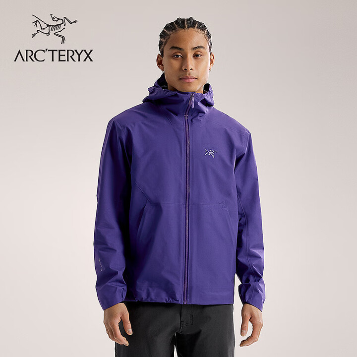 ARC'TERYX始祖鸟 RALLE LIGHTWEIGHT JACKET GORE-TEX 防水 男子 硬壳夹克 SOULSONIC/韵动紫 ...