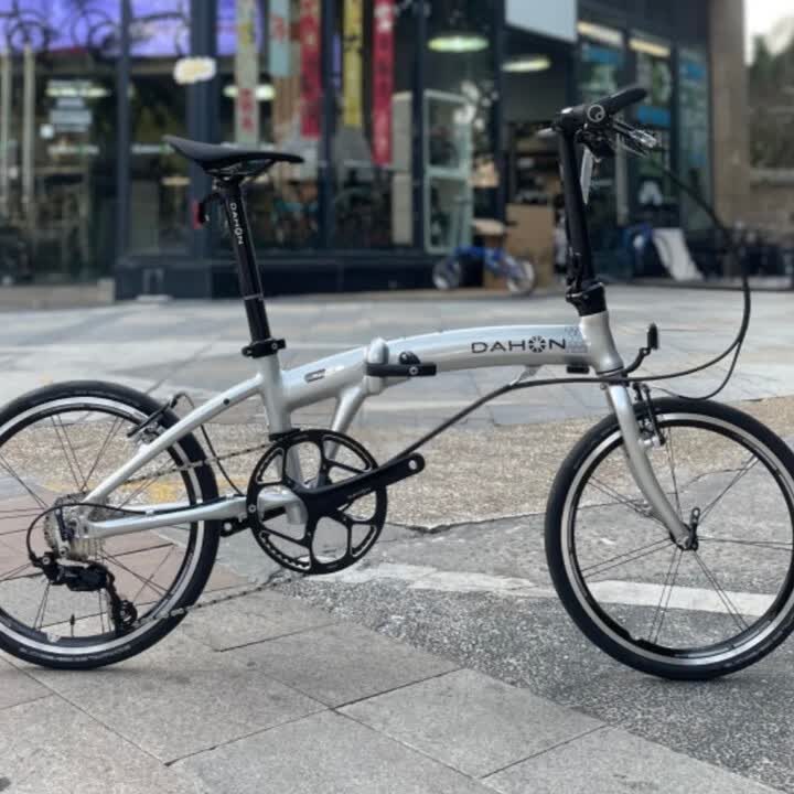 大行DAHON PKA015 20寸铝合金折叠自行车11变速超轻免安装9.4公斤 电镀银【图片 价格 品牌 报价】-京东