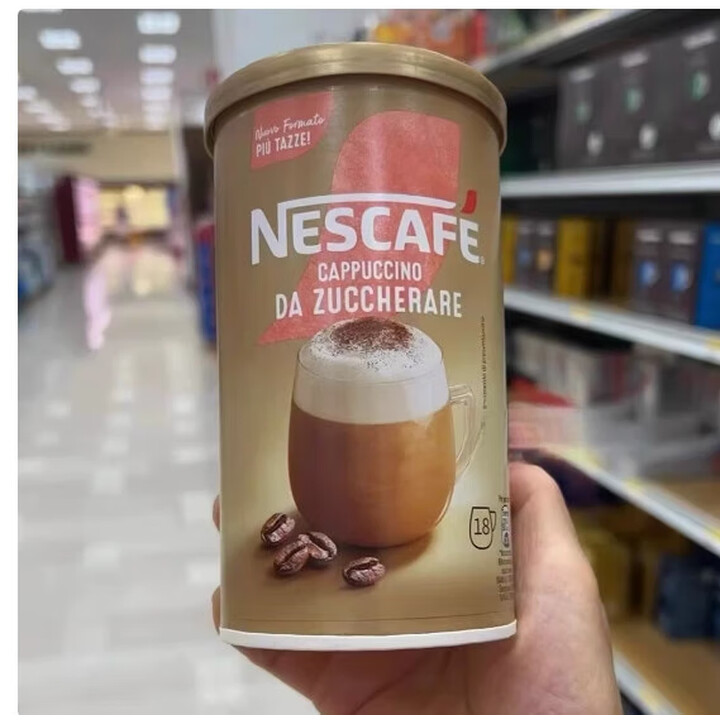 雀巢意大利原装Nescafe速溶咖啡多款可选 少糖款卡布奇诺225g 1个【图片 价格 品牌 报价】-京东