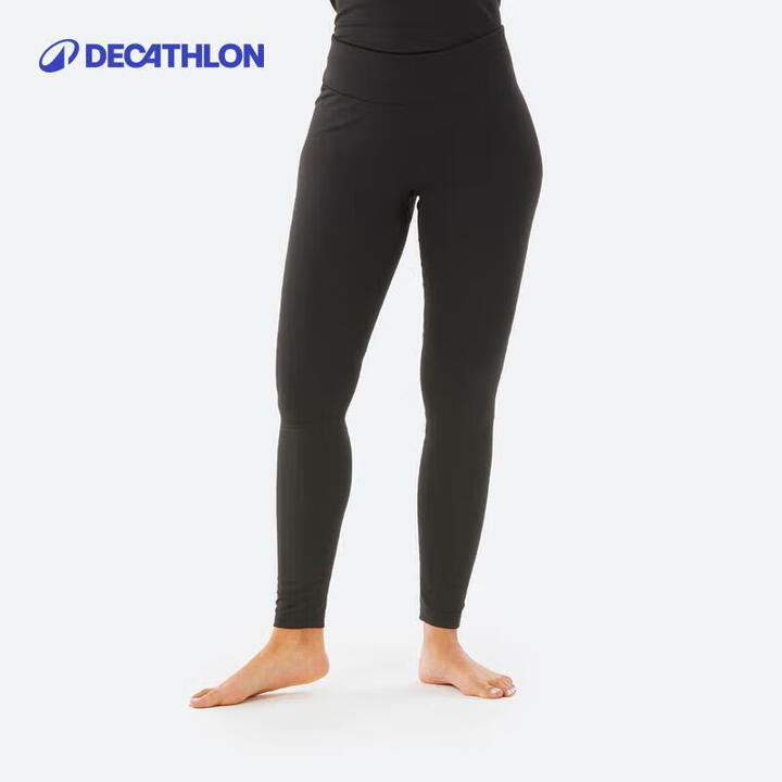 【迪卡侬（DECATHLON）8759474】迪卡侬保暖内衣女士秋裤速干跑步滑雪运动户外加绒OVW1黑色L-4560179【行情 报价 价格 ...