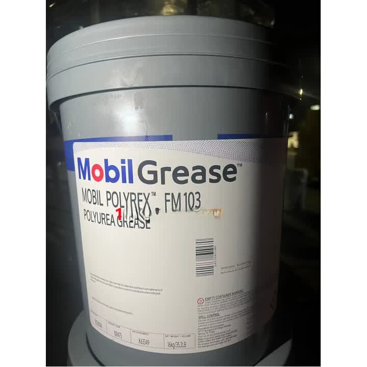 美孚宝力达EM润滑脂Polyrex EM 103高温电机轴承2号EMPL 35LB黄油 EM 103(16KG)灰桶 进口【图片 价格 品牌 ...