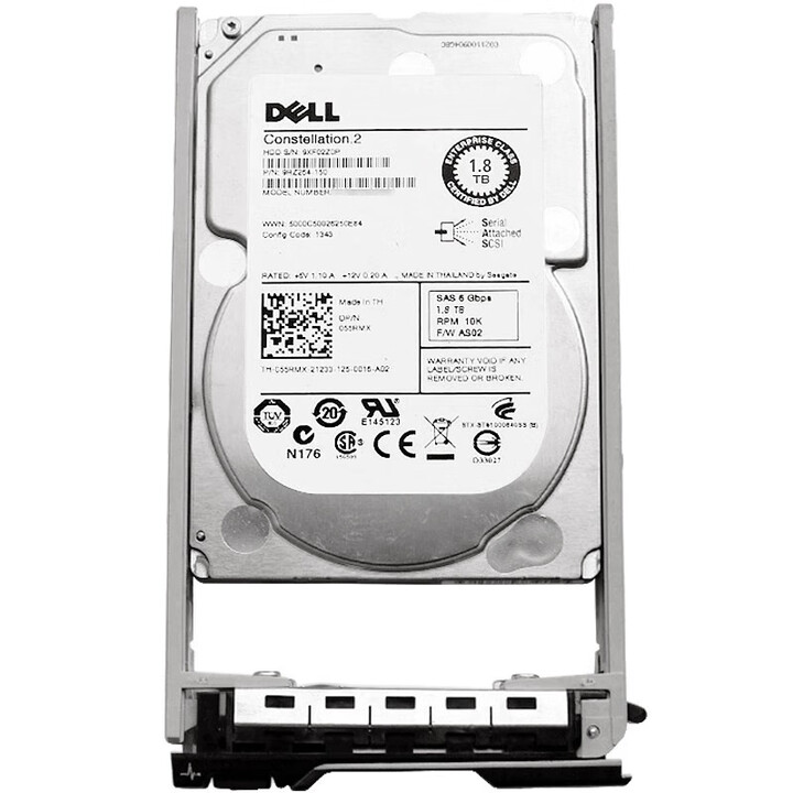 【戴尔8T】戴尔（SEAGATE）企业级硬盘 8TB 256MB 7200RPM CMR垂直 SATA 希捷银河Exos 7E10系列 服务器 ...