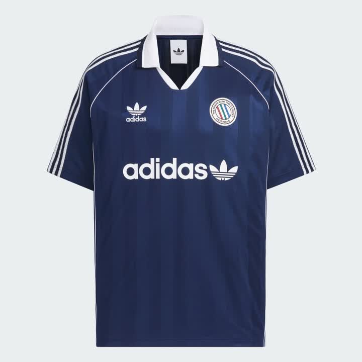【阿迪达斯短袖】【9成新】阿迪达斯 （adidas）三叶草系列 男 JERSEY SS 短袖 KC0127 深靛蓝 XL 【行情 报价 价格 ...